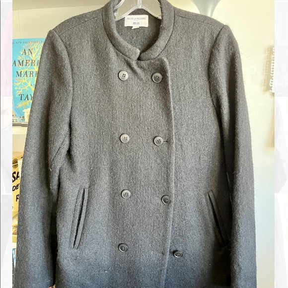 Uniqlo | Jackets & Coats | Uniqlo Wool Pea Coat Ines De La Fressange | Poshmark